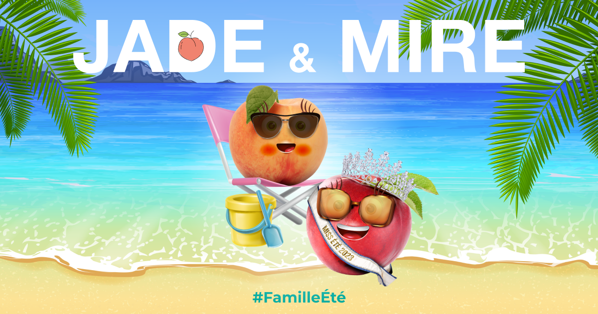 Jade et Mire, Famille Été E.Leclerc Occitanie